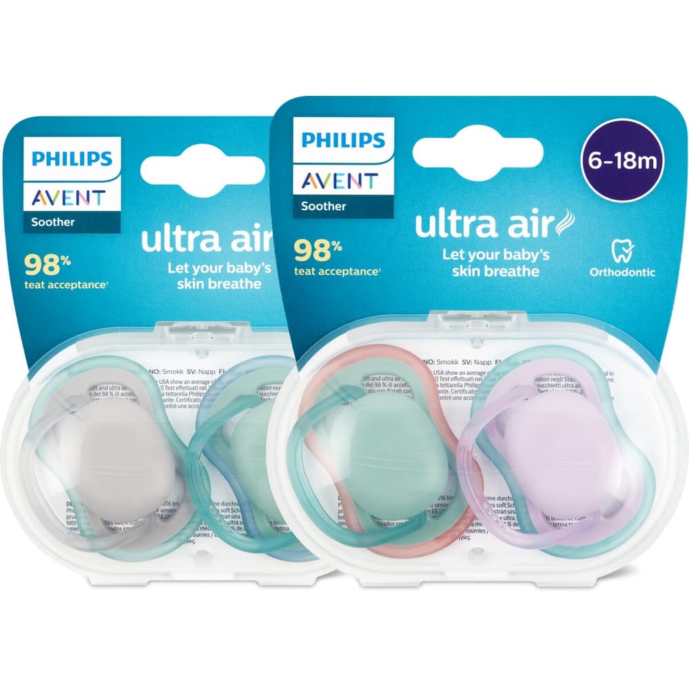 Philips Avent Ultra Air · Pacifier · From 6 months • Migros
