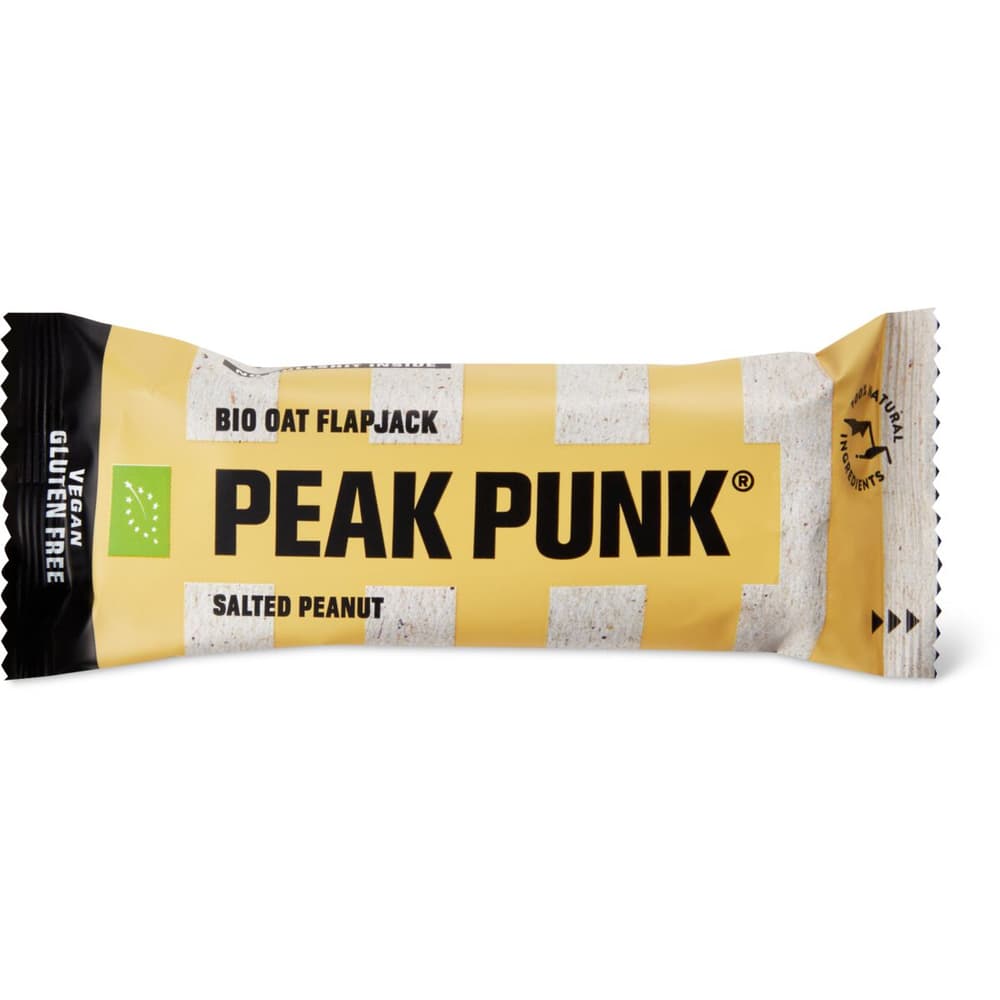 Peak Punk · Organic oat bar · salted peanut • Migros