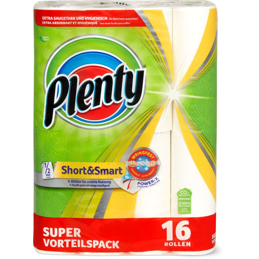 Plenty Short & Smart · Household paper • Migros