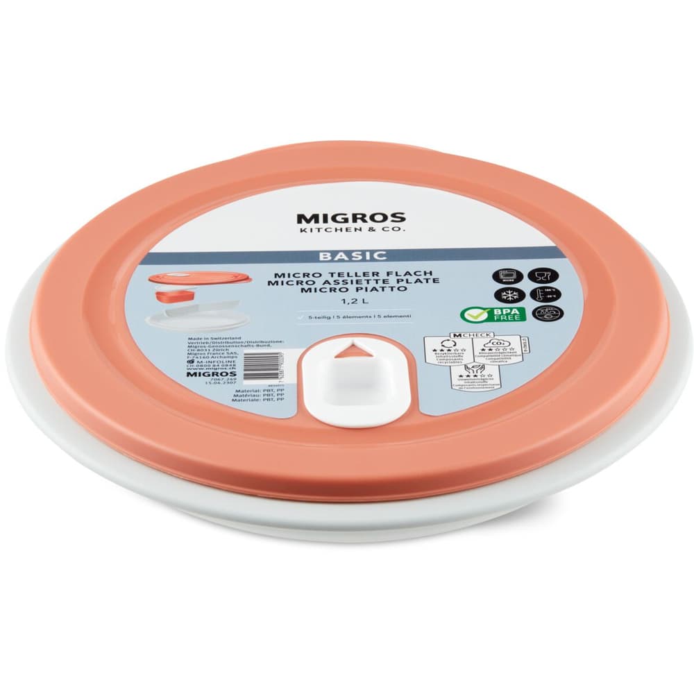Micro Teller flach 1.2L • Migros Online