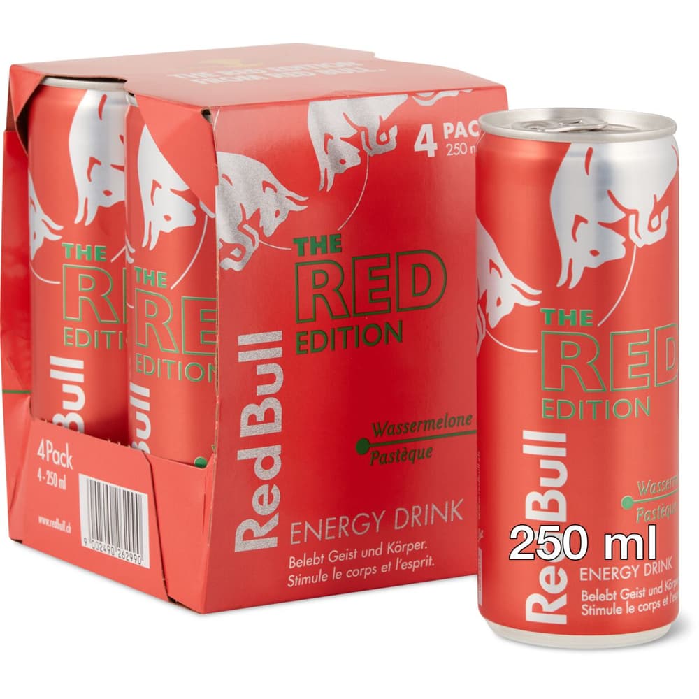 Red Bull · Energy Drink · The Red Edition • Migros Online