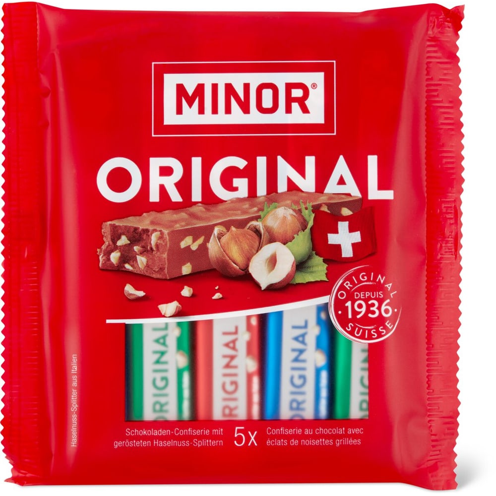 MINOR · Chocolate Bar · Original • Migros