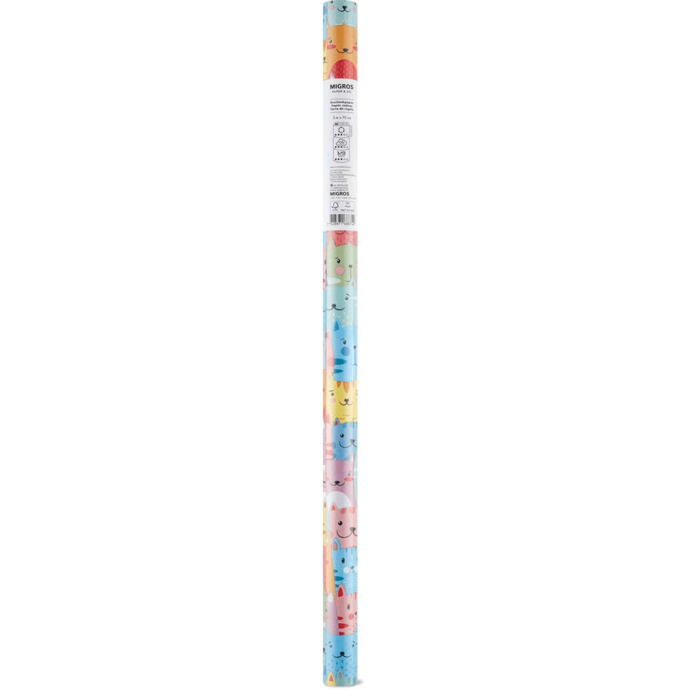 Geschenkpapier 3m x 70cm • Migros
