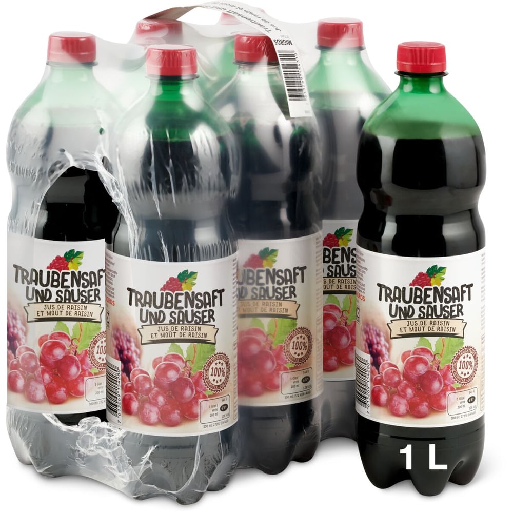 Moût de raisin rouge sans alcool • Migros
