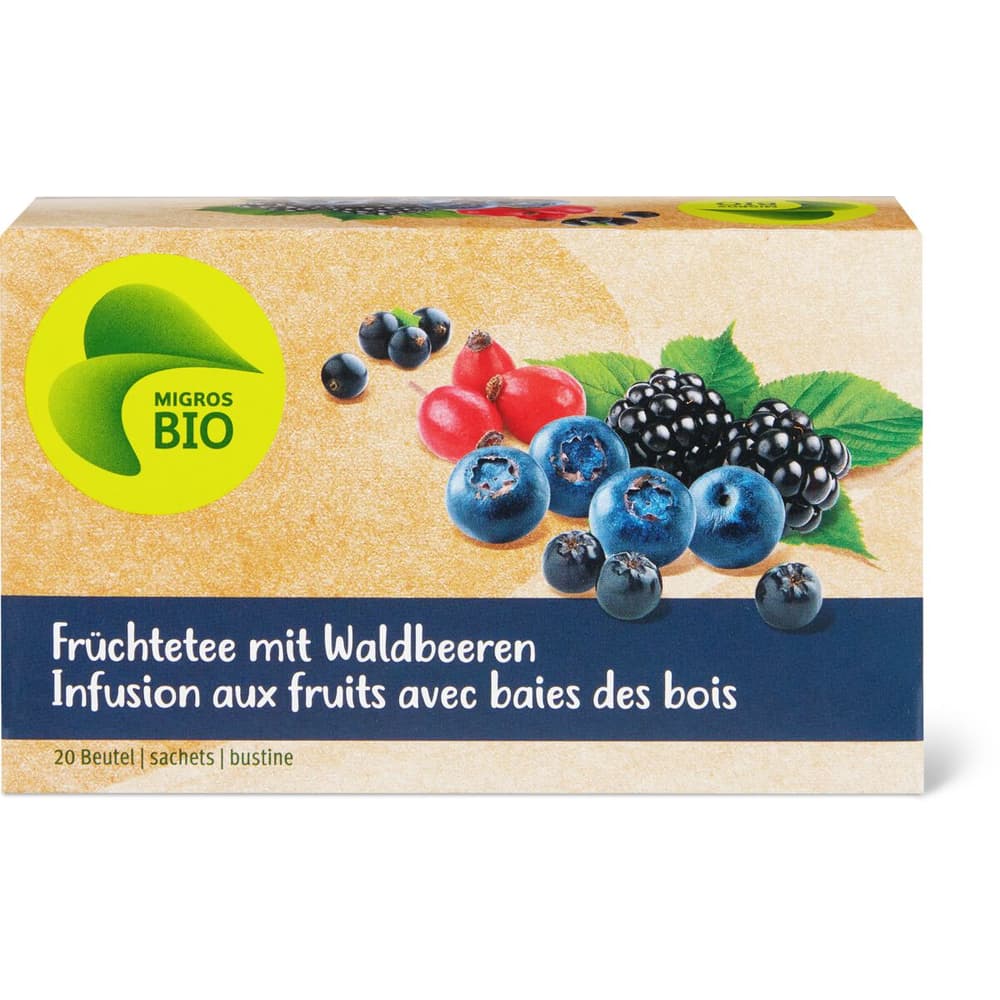Migros Bio · Mélange de fruits et de plantes à infusion · aromatisé au ...