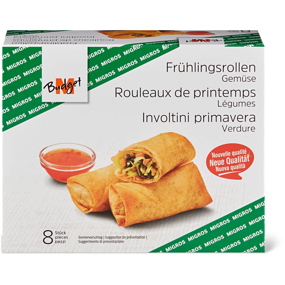 Kaufen M-Budget Frühlingsrollen mit Gemüse • Migros