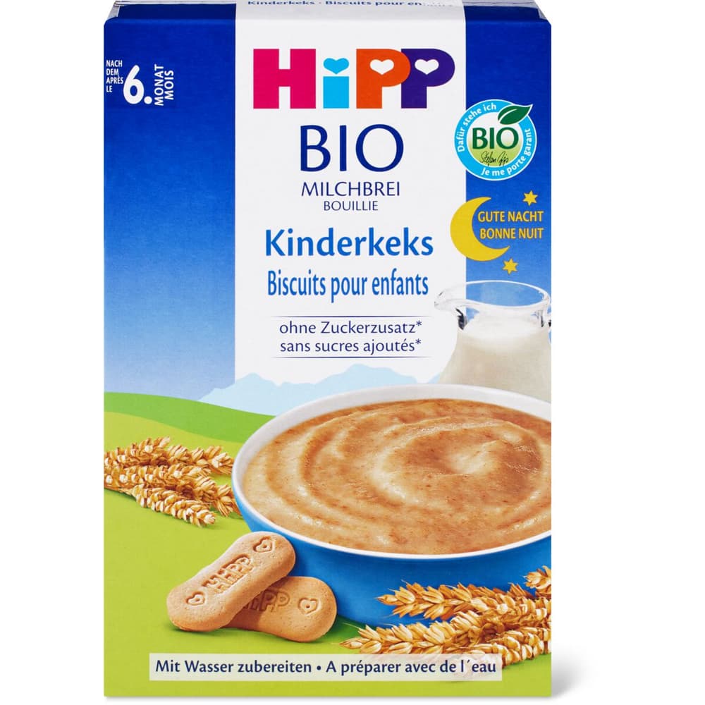 HiPP Bio · Milchbrei Kinderkeks · Nach 6 Monaten • Migros