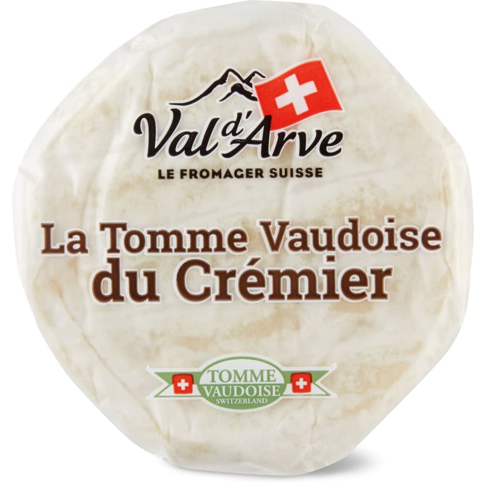Val d'Arve Tomme vaudoise du crémier · Fromage suisse à pâte molle ...