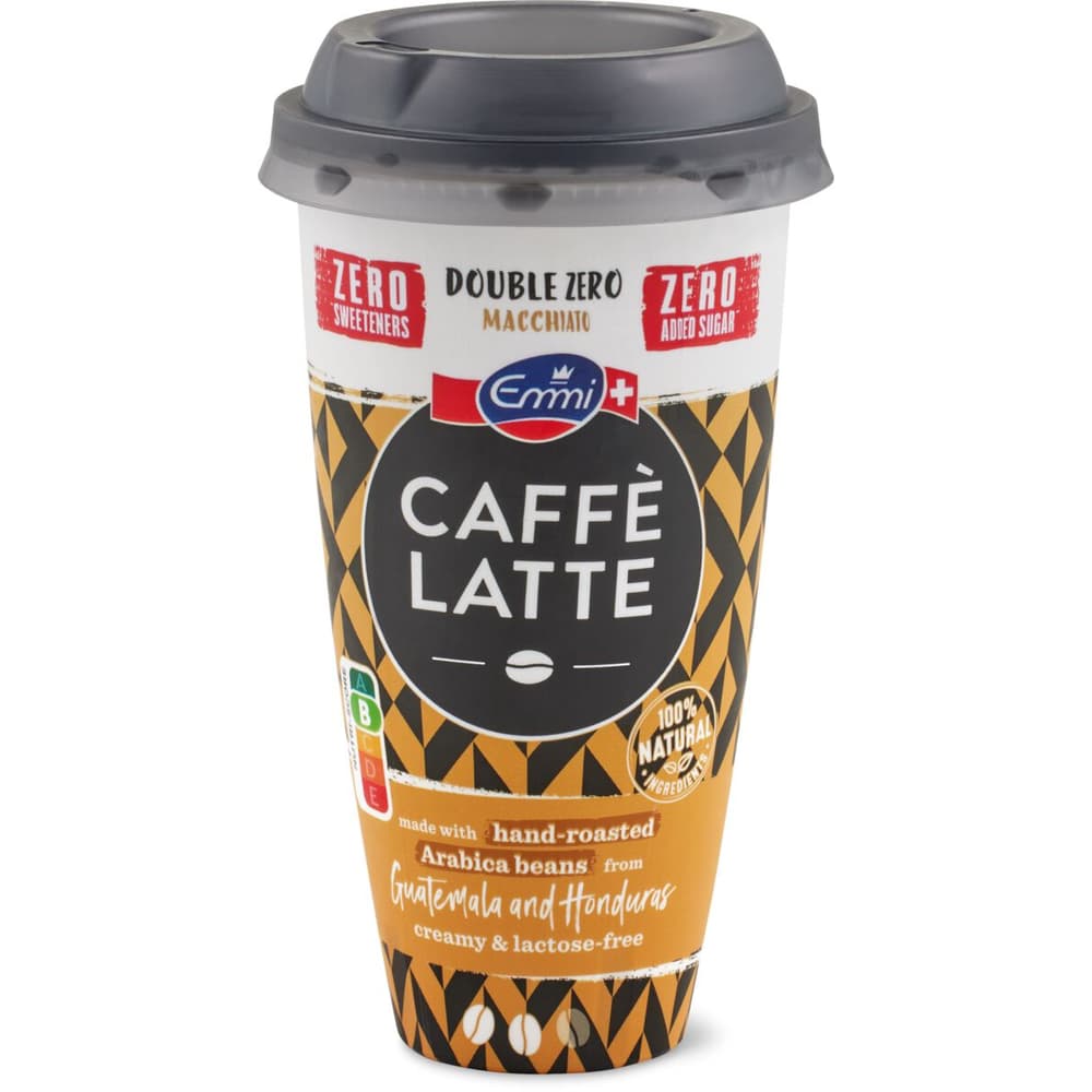 Emmi · Caffè Latte · Double Zero Macchiato • Migros