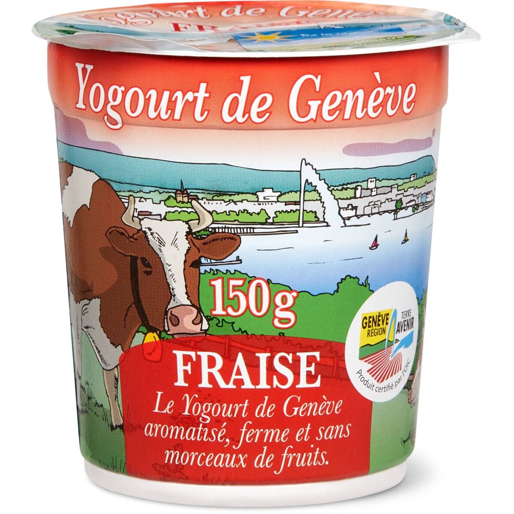 Yogurt de Genève fraise • Migros
