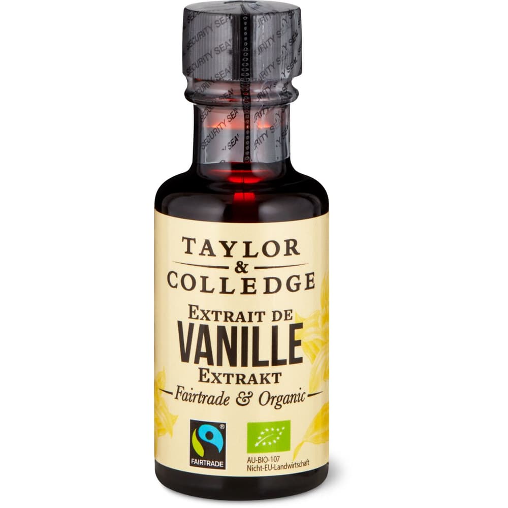 Taylor & Colledge Bio · organic vanilla extract • Migros Online