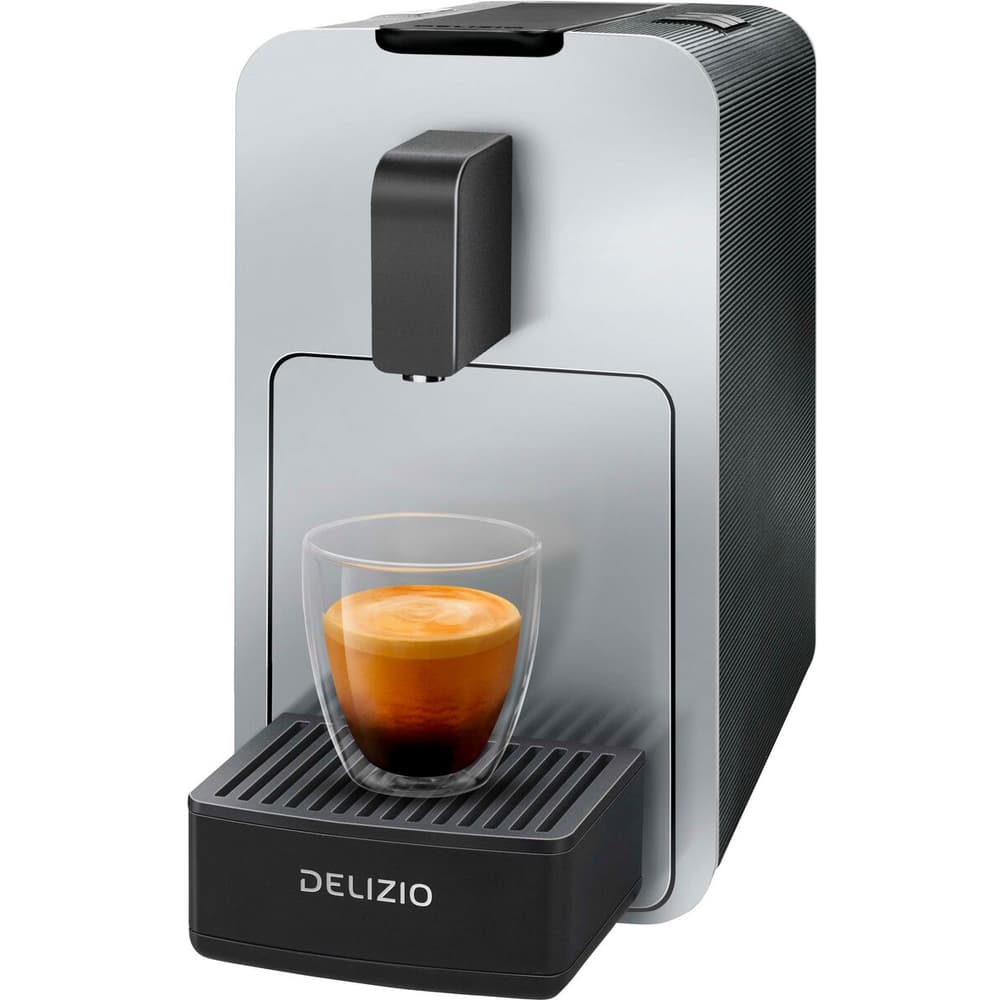 Delizio Viva Elegante Frosted Silver Kapselmaschine • Migros