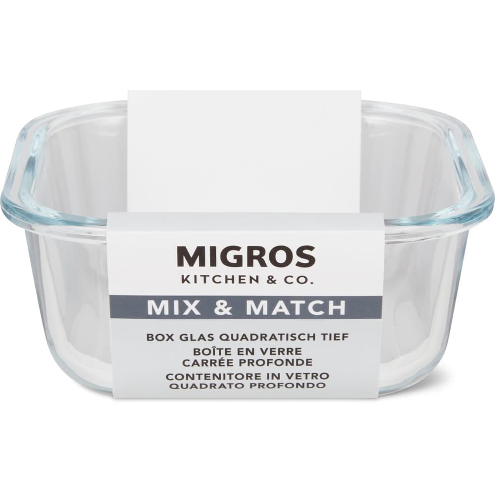 MIGROS KITCHEN & CO. · Kitchen & Co. Mix&M. Boîte verre car 0,5L • Migros