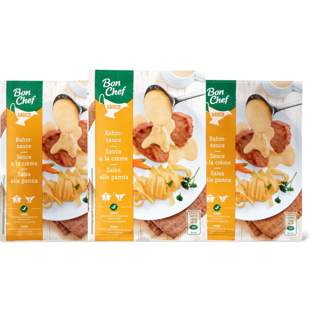 Bon Chef · Sauce · Rahm • Migros