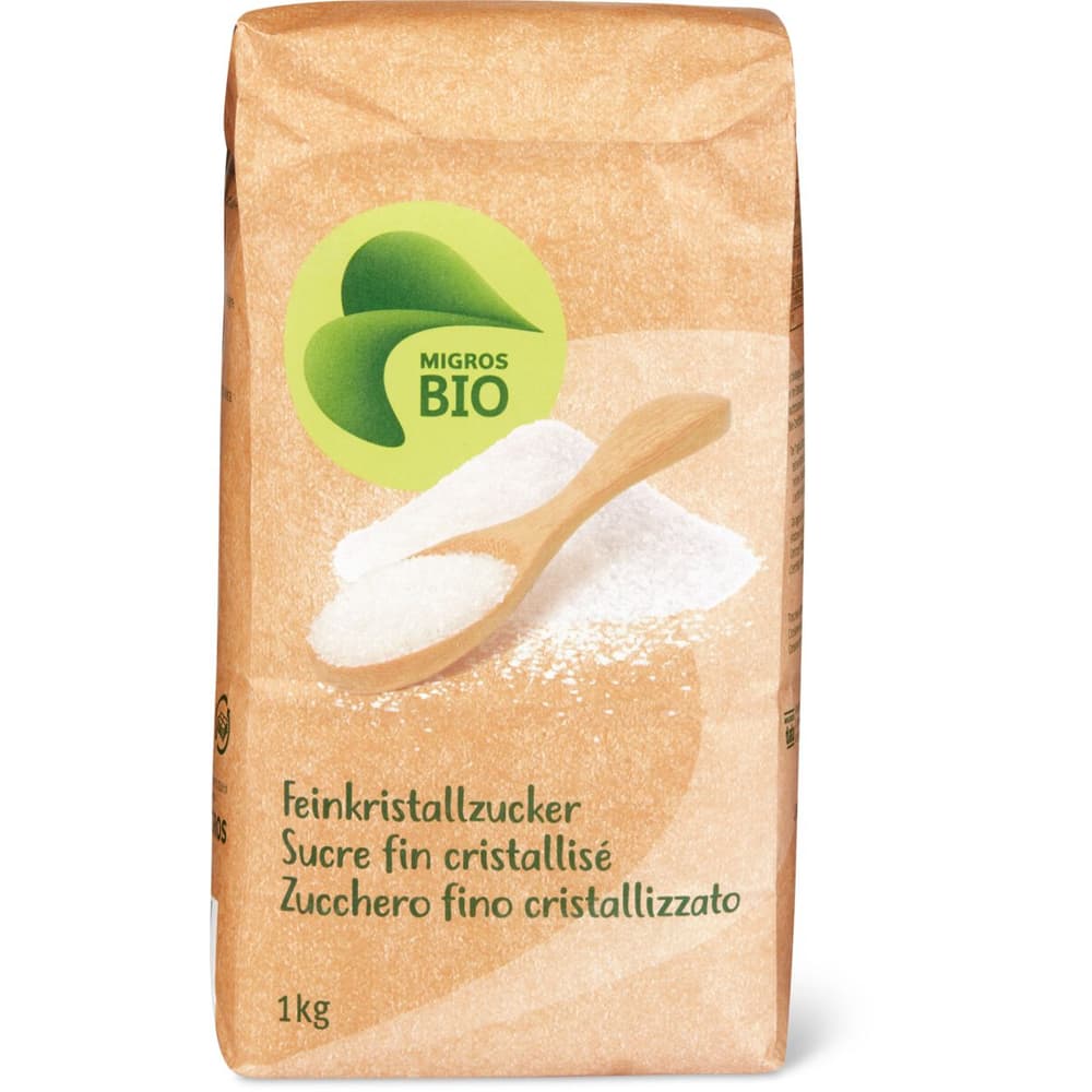 Achat Cristal · Sucre fin cristallisé · Bio • Migros
