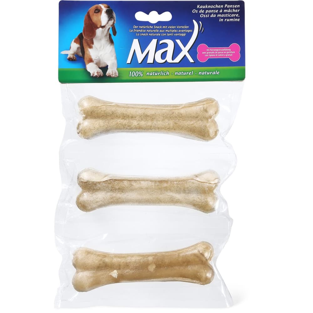 Max · Snacks for dogs · Chewing Bones • Migros