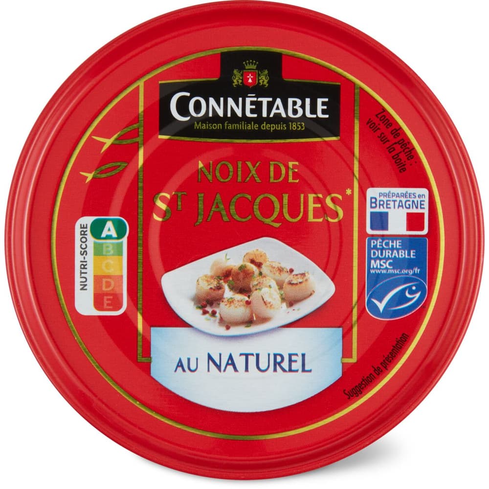 Connétable · Scallops · Natural • Migros