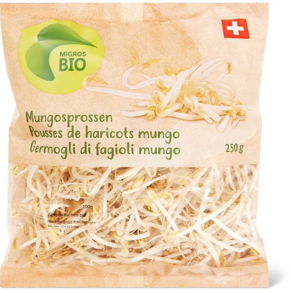 Kaufen Migros Bio · Mungobohnen-Sprossen • Migros