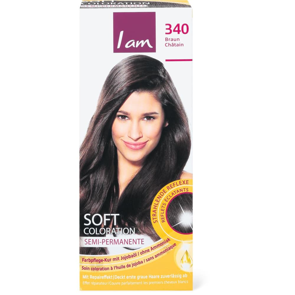 I am hair · Soft Coloration · Semi-Permanente • Migros