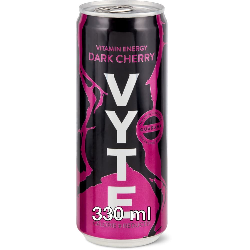 VYTE · Energydrink · Dark Cherry • Migros Online