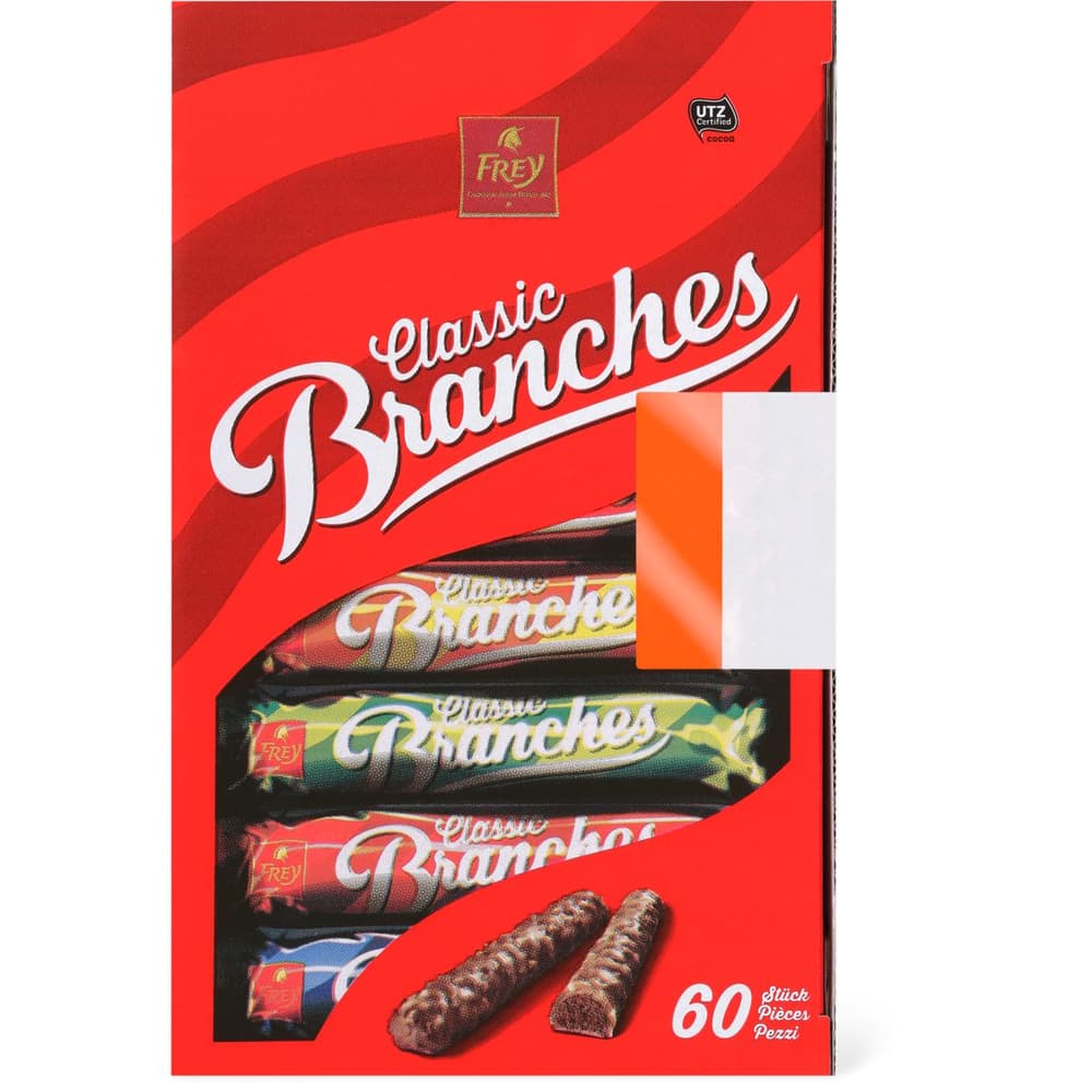 Frey Branches classic · Milchschokolade mit Haselnusscrèmefüllung · Big ...