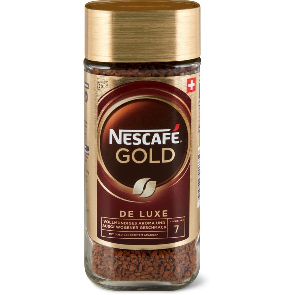 Nescafé Gold · instant coffee · intensity 7 • Migros