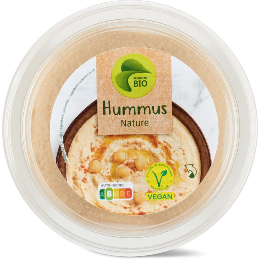 Migros Bio · Hummus · Nature • Migros