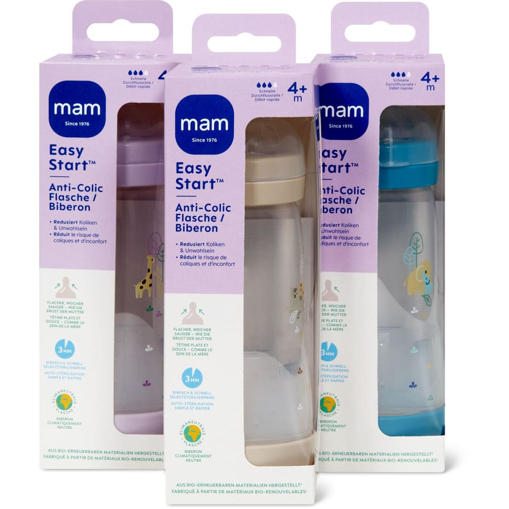 MAM Easy Start Anti-Colic · Babyflasche · Ab 4 Monaten • Migros