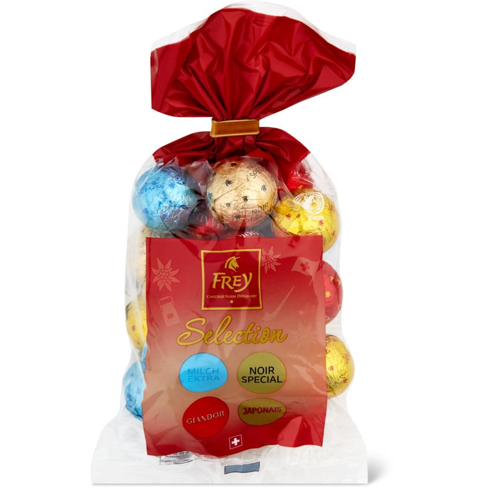 Frey · Milk chocolate and dark chocolate · filled and assorted • Migros