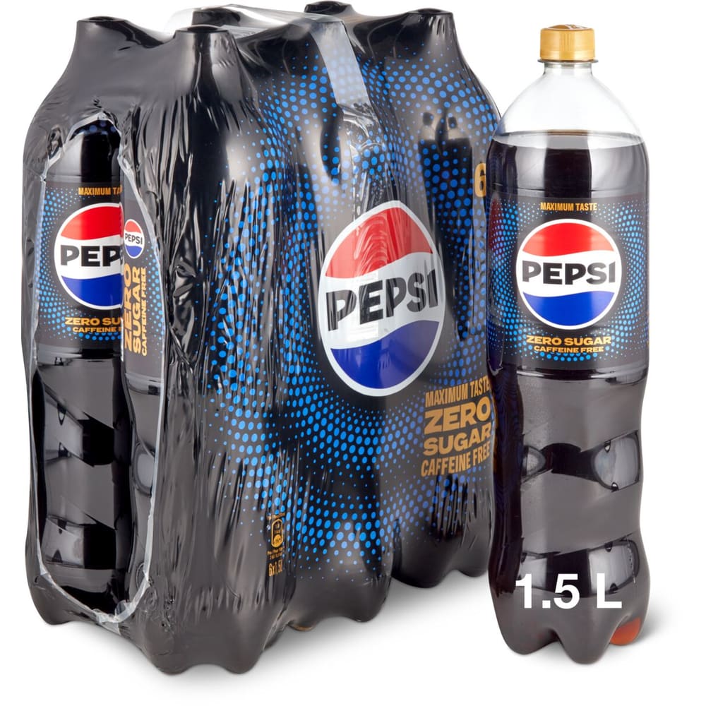 Pepsi Zero · Soft drink · low-calorie, caffeine-free • Migros