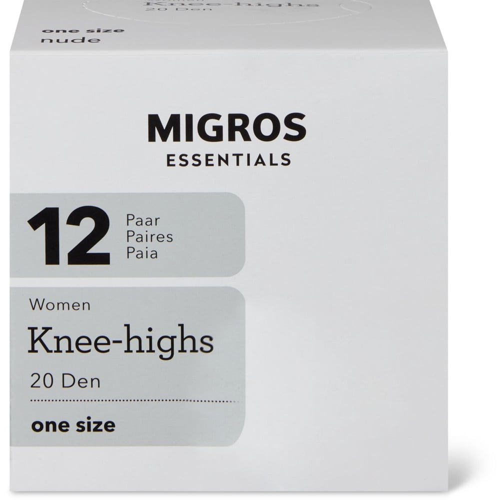 MIGROS ESSENTIALS · Mi-bas dames • Migros