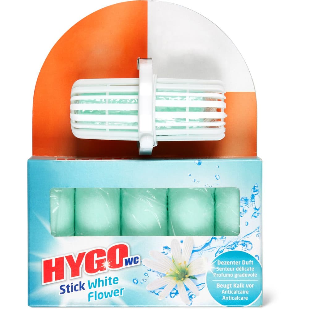 Hygo · Bloc WC · 6 x 50g, White Flower • Migros