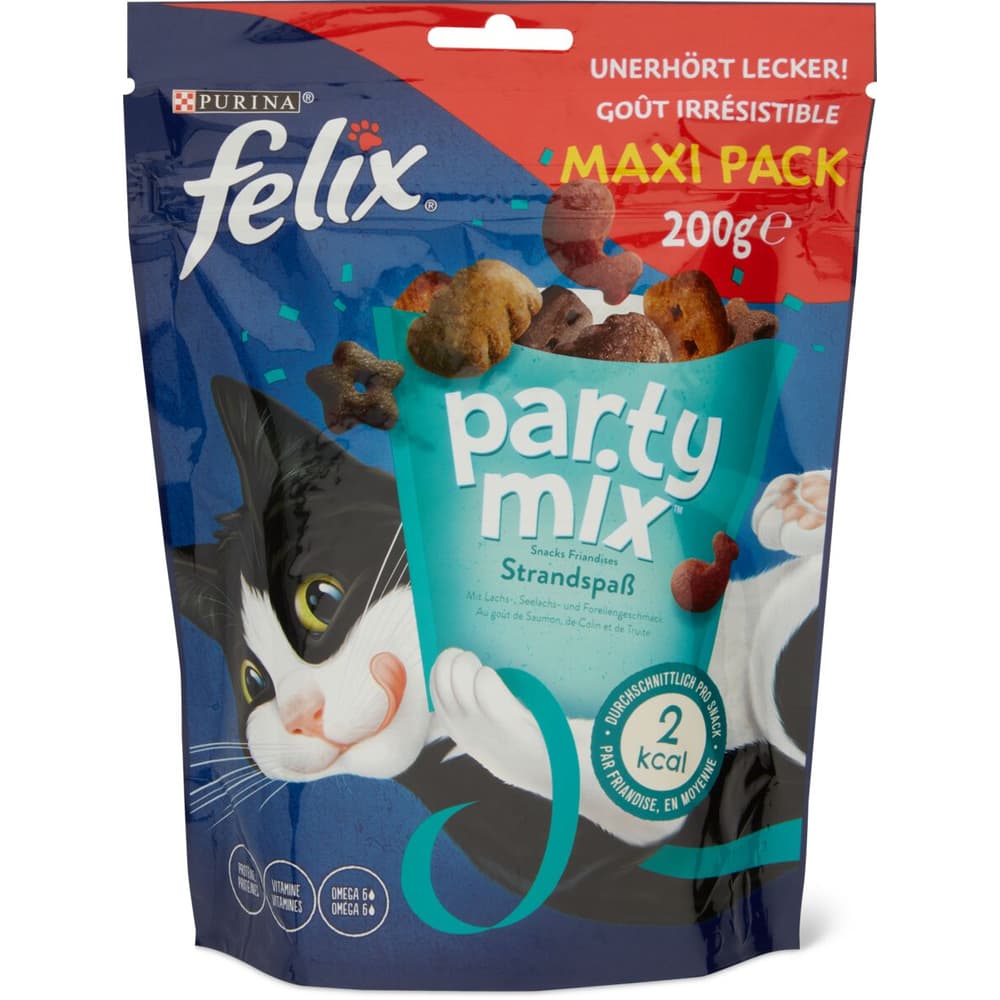 Felix · Snack for cat · Party Mix - Delicious treats • Migros