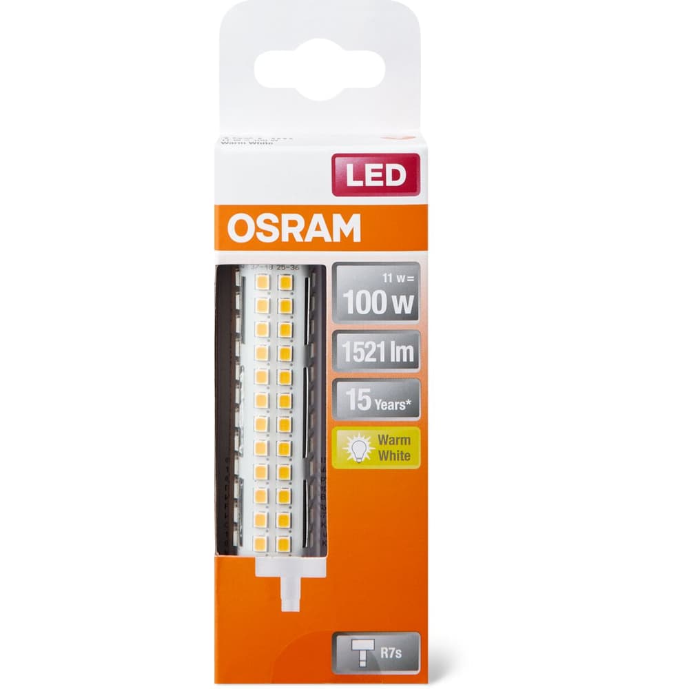 Osram Led · Light bulb · Warm White R7s, 100W • Migros