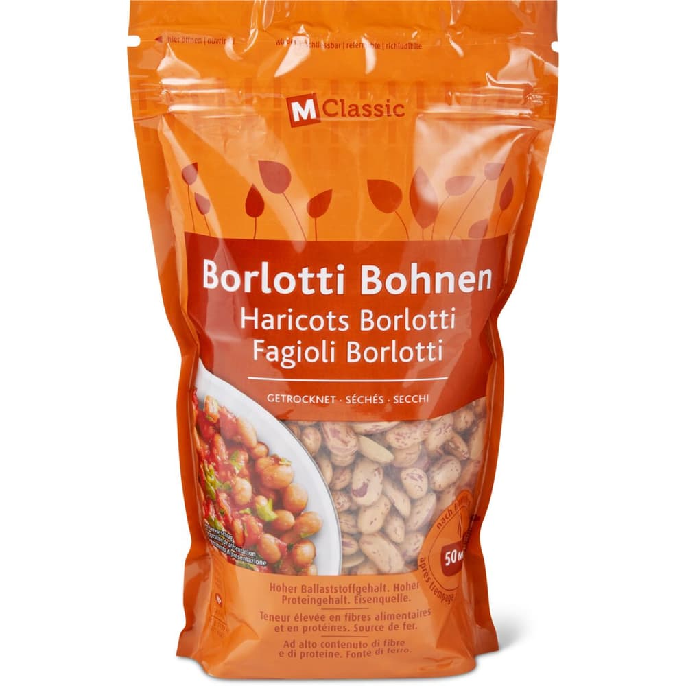 M-Classic · Borlotti Bohnen · Getrocknet • Migros