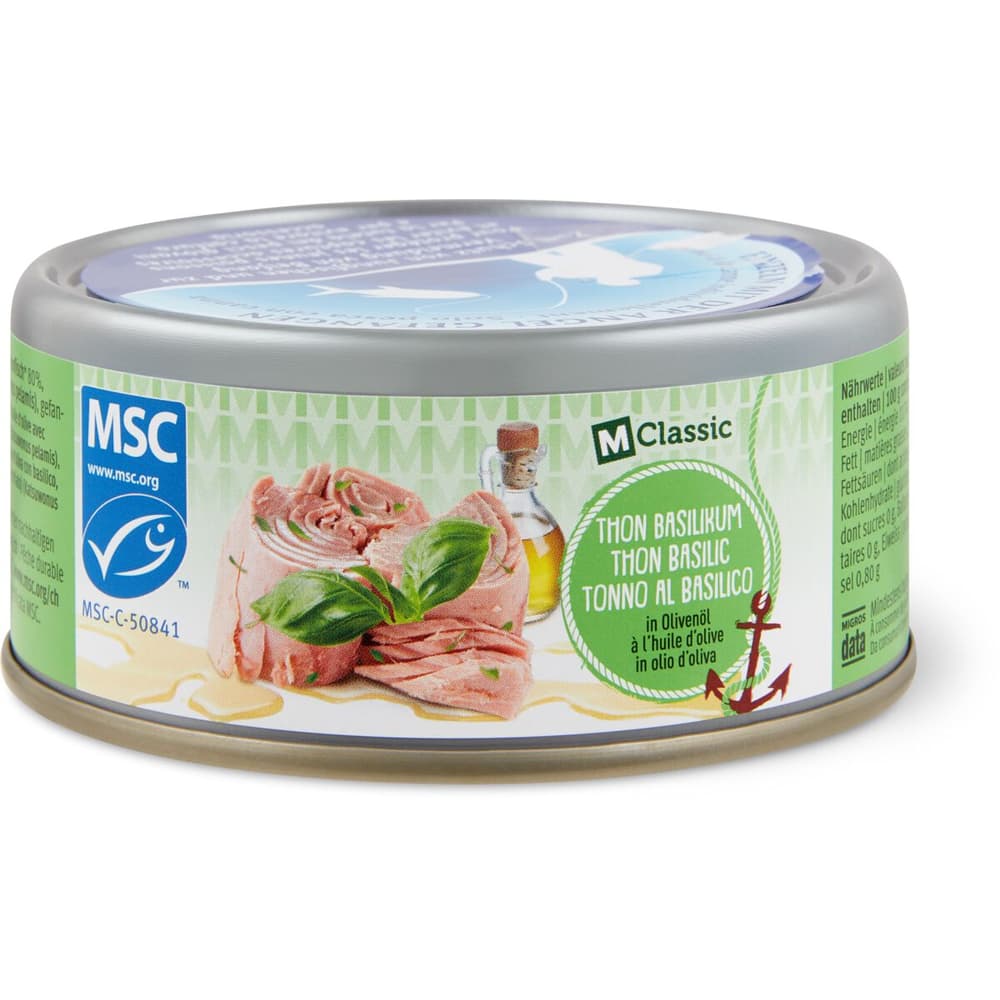 M-Classic · tuna · basil • Migros