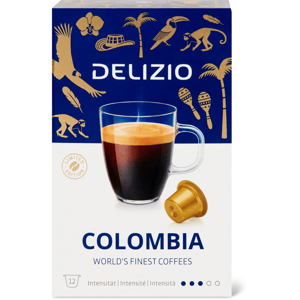 Delizio · Coffee Capsules · Colombia • Migros Online