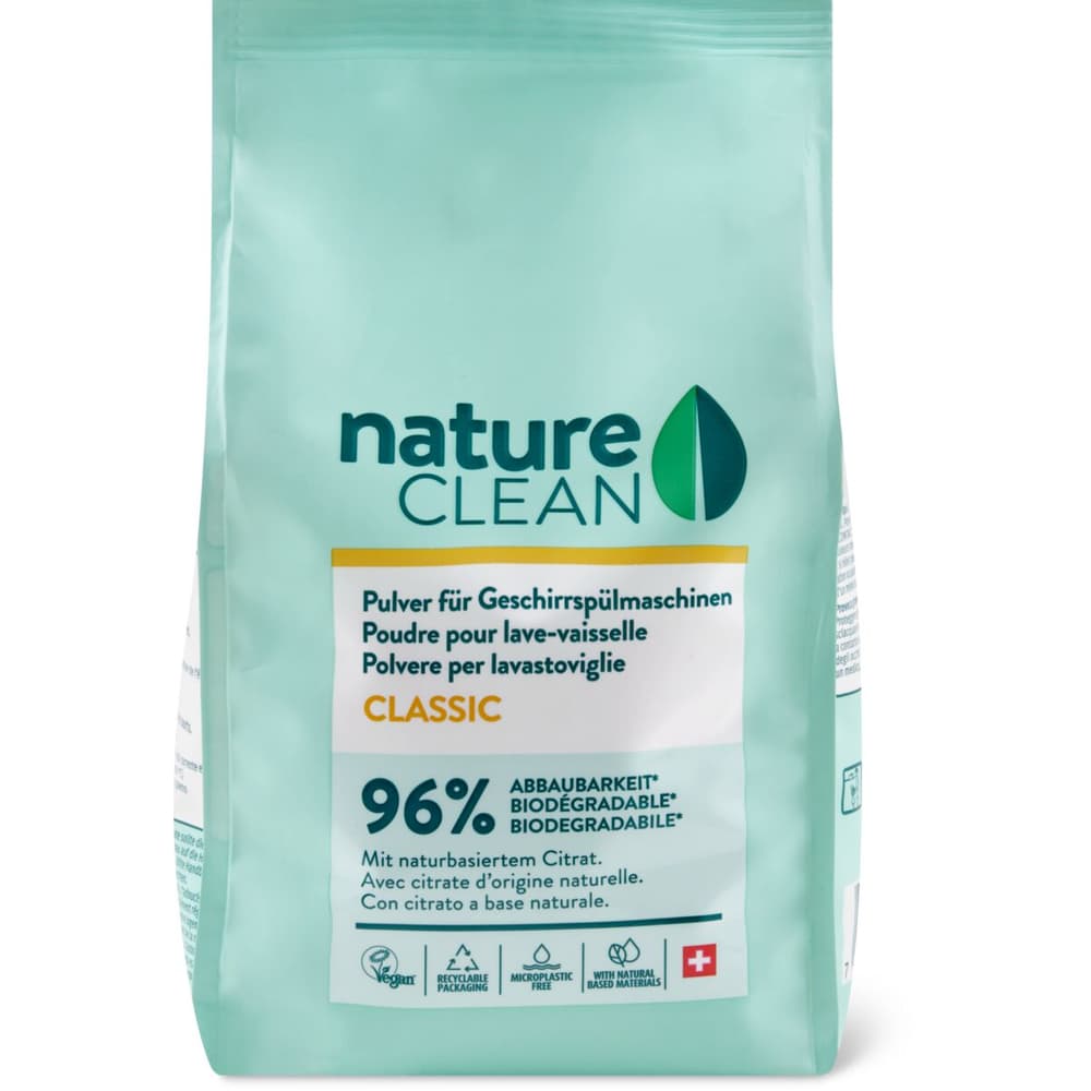 Nature Clean Classic · Poudre pour lave-vaisselle • Migros