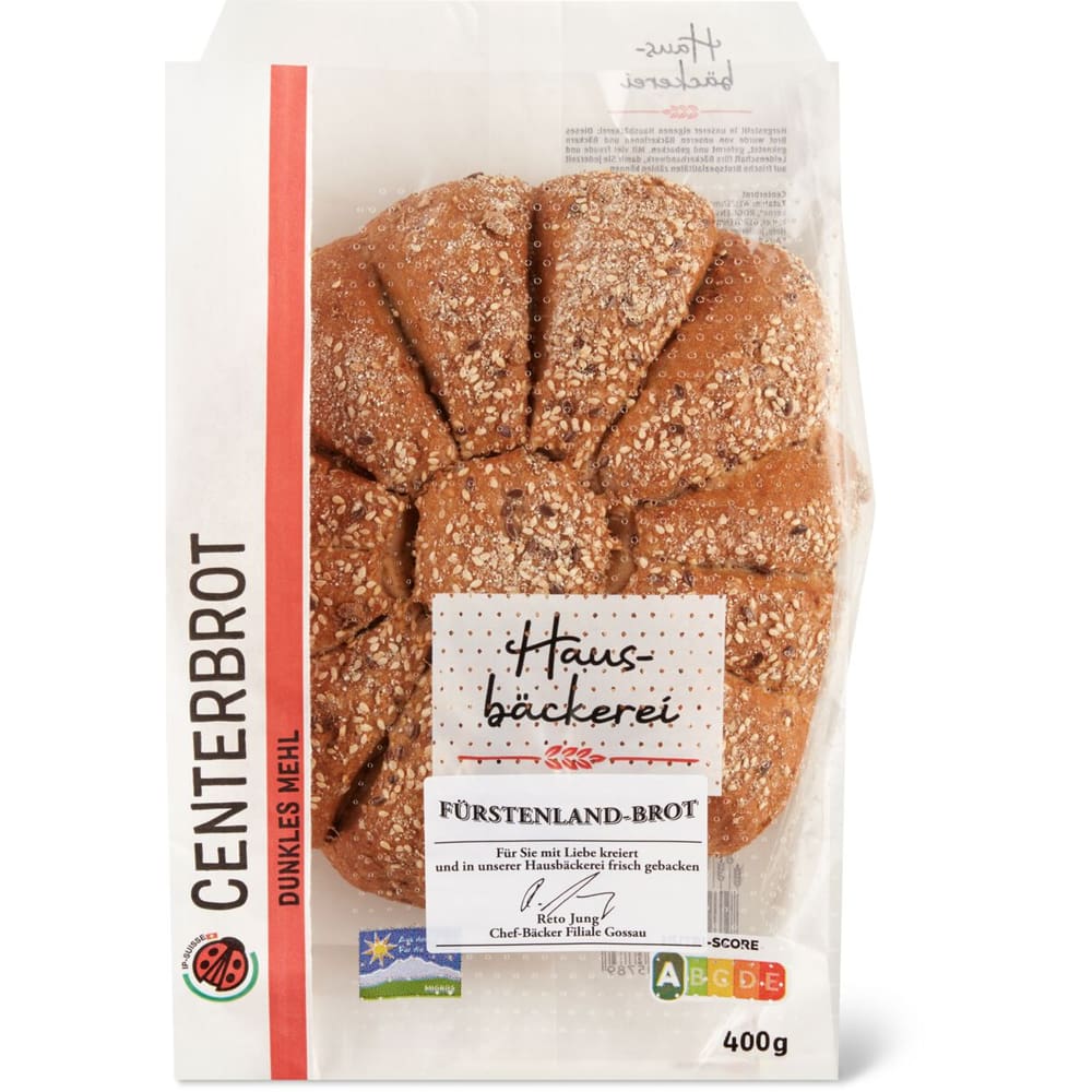 Panetteria della cas · Pane di centro • Migros