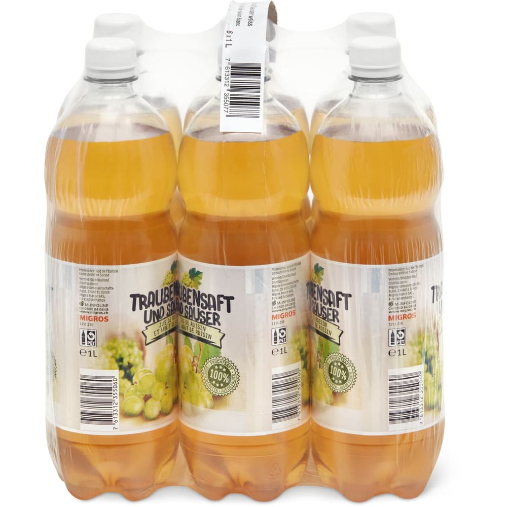 Mosto d'uva bianco senza alcol • Migros
