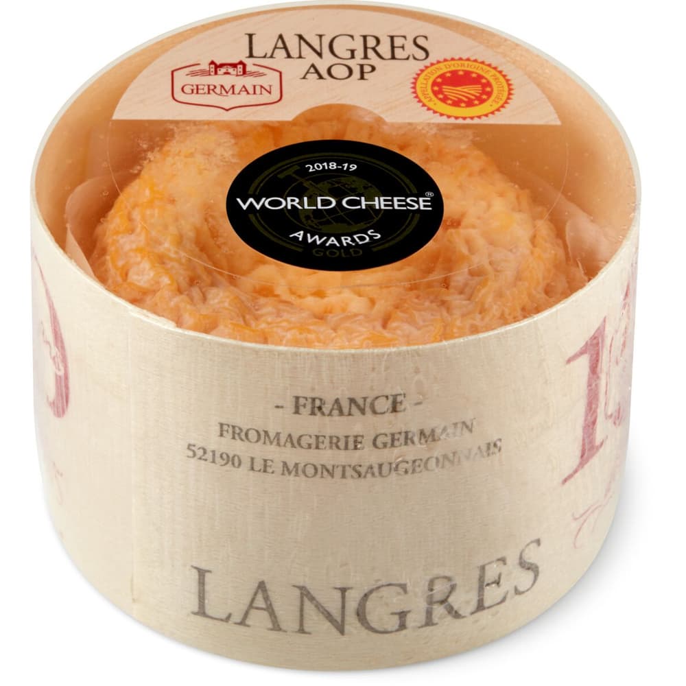 Germain Langres · Fromage à pâte molle à croûte lavée, lait pasteurisé ...