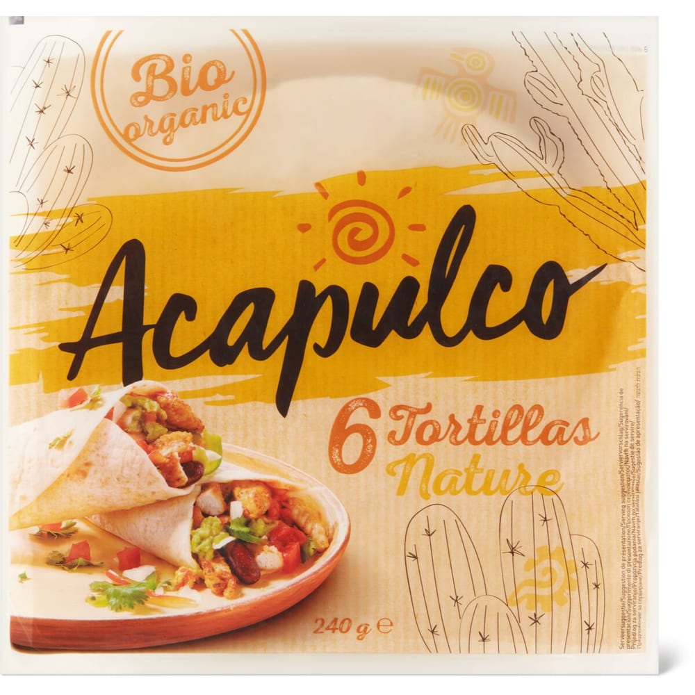 Bio Weizen Tortillas Wraps • Migros