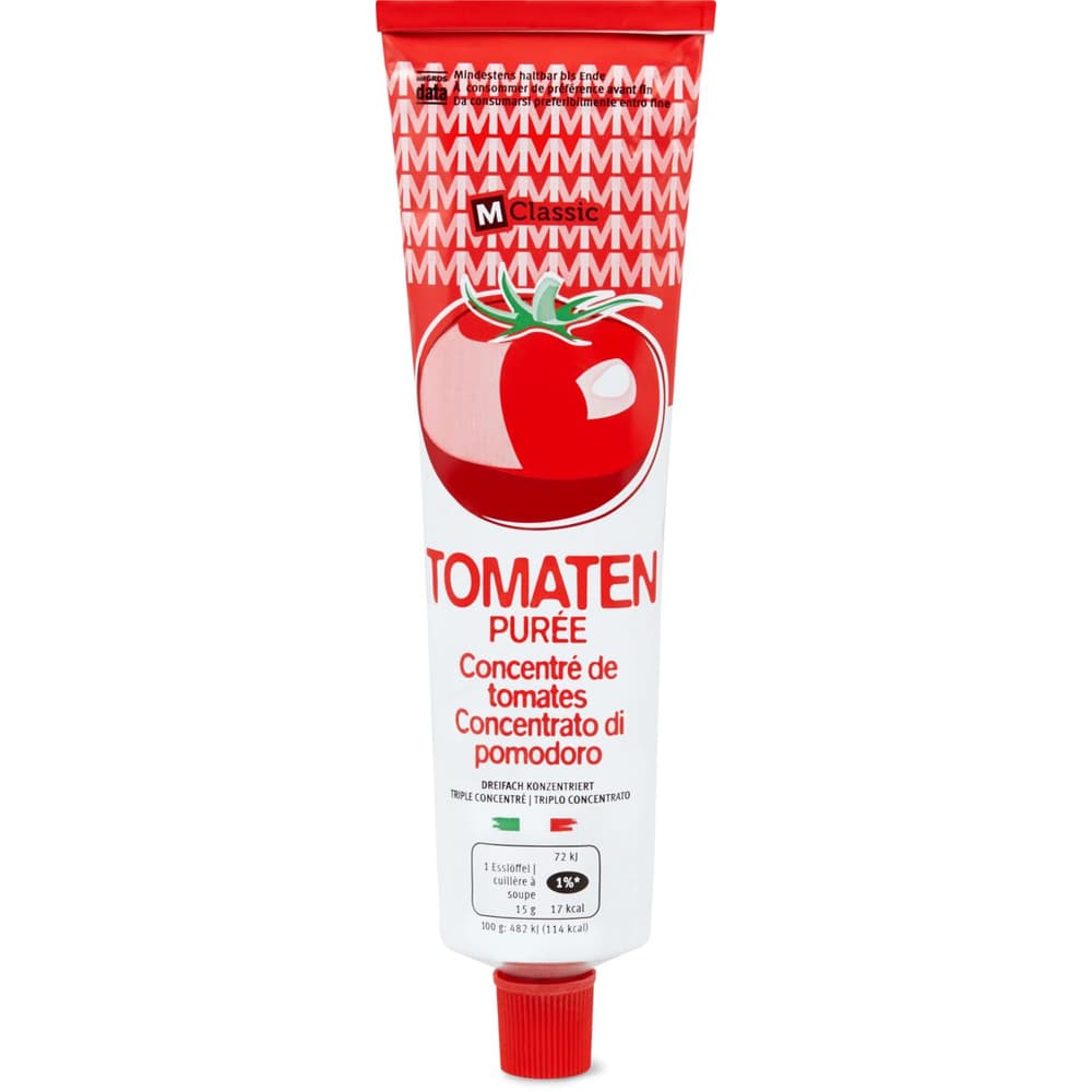 M-Classic · Concentré de tomates · Concentré triple • Migros