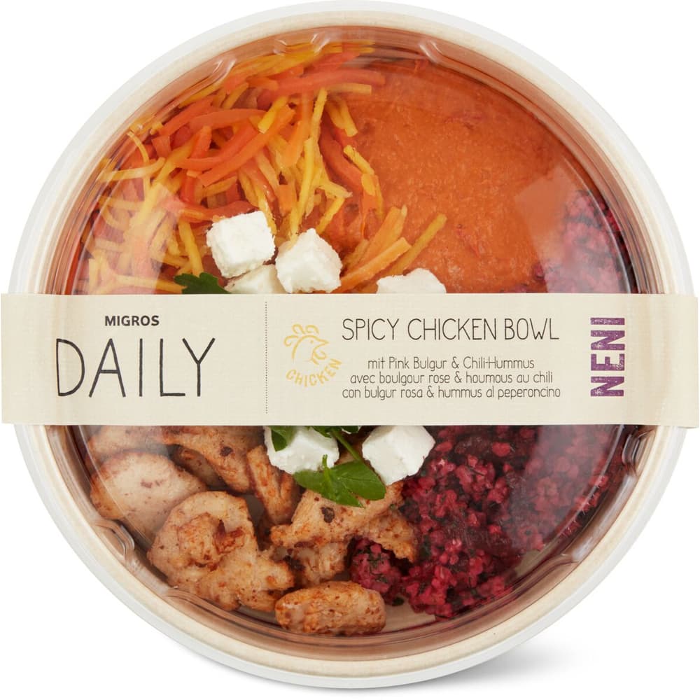 Migros Daily · Spicy Chicken Bowl • Migros