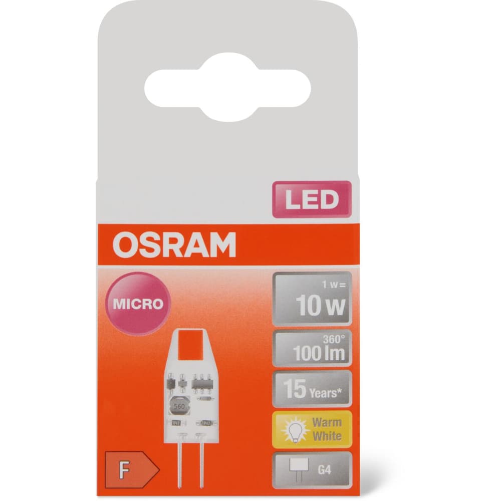 OSRAM LED ST PIN G4 CL • Migros