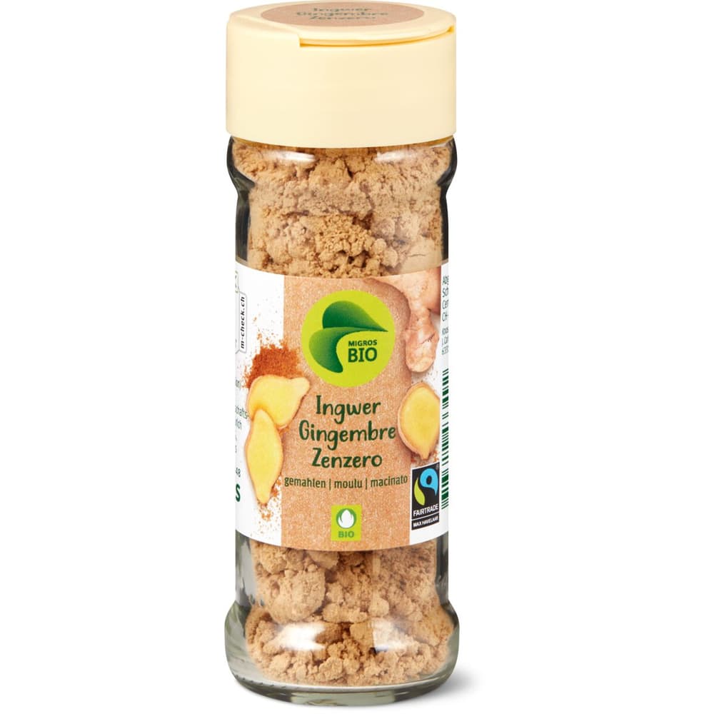 Migros Bio Fairtrade · Ingwer · gemahlen • Migros