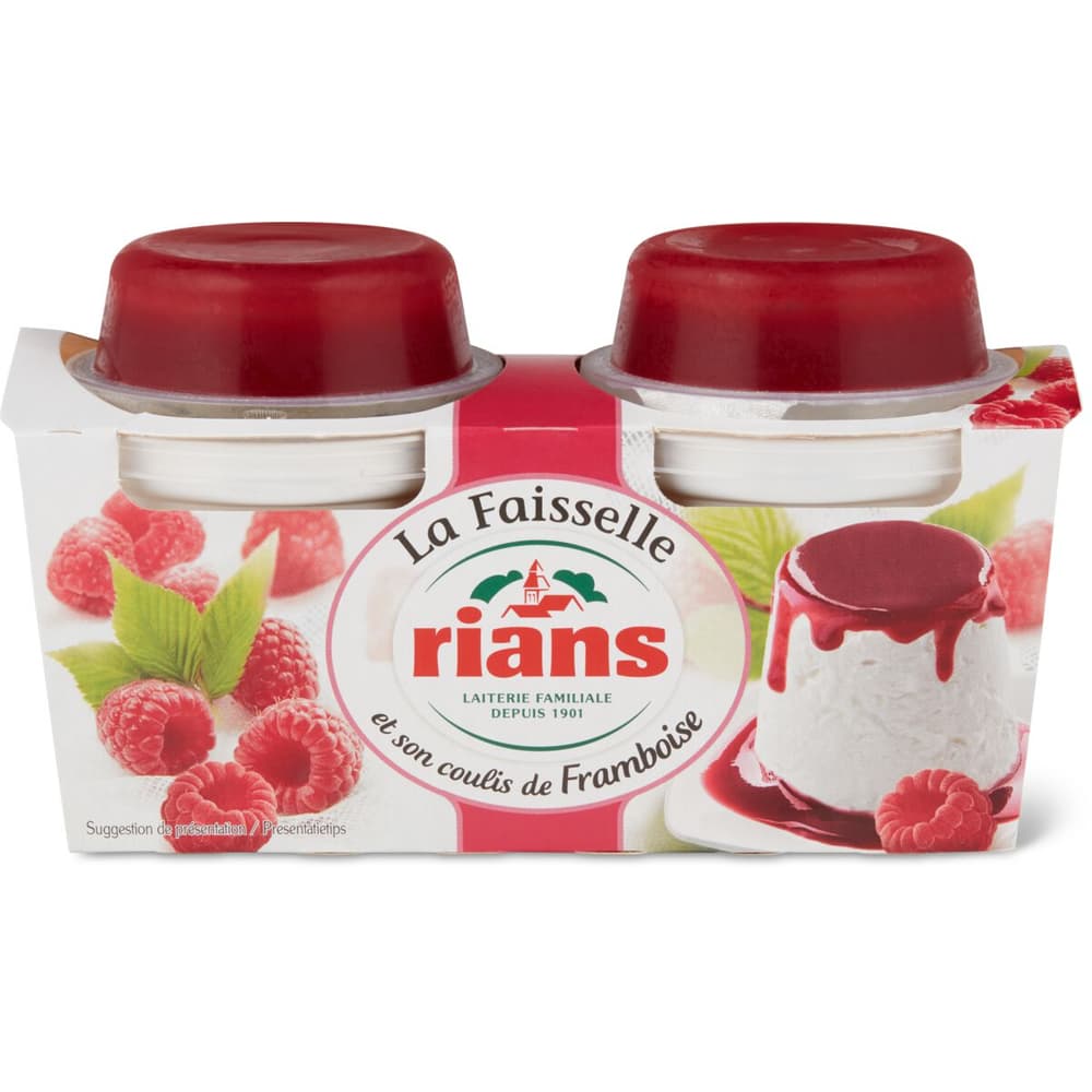 Faisselle Rians framboise • Migros
