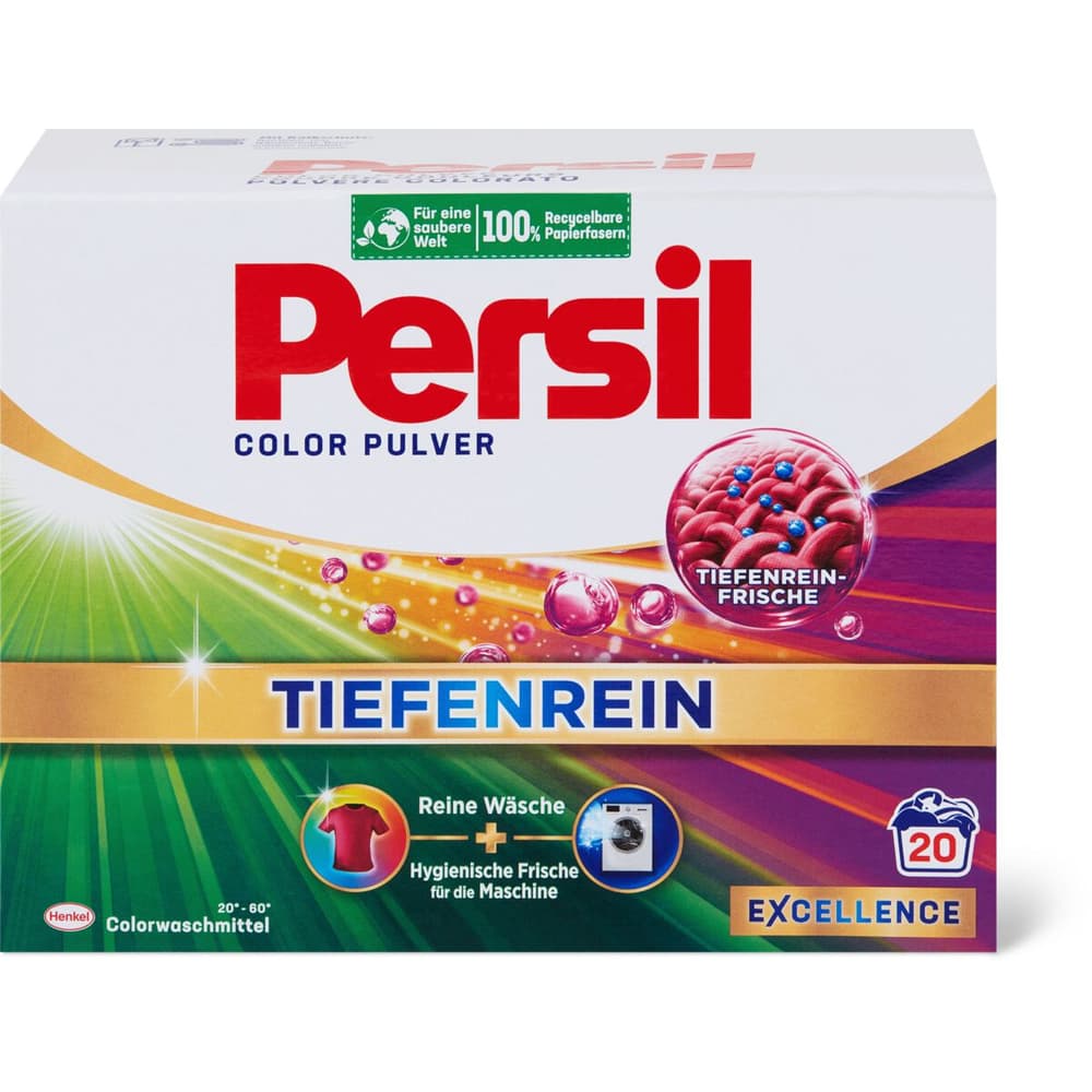 Persil Color · Washing powder · 20 wash cycles • Migros