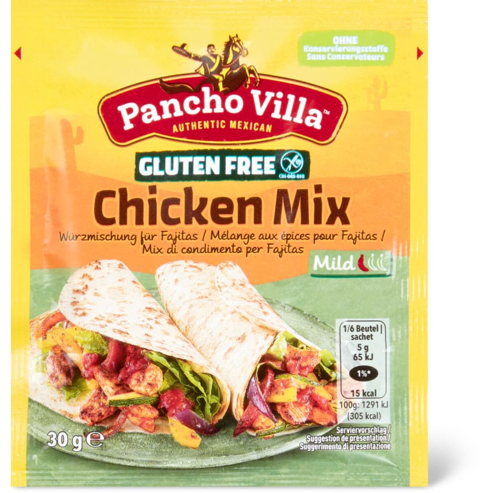 Pancho Villa Chicken Mix · Mélange de condiments · mild, sans gluten ...