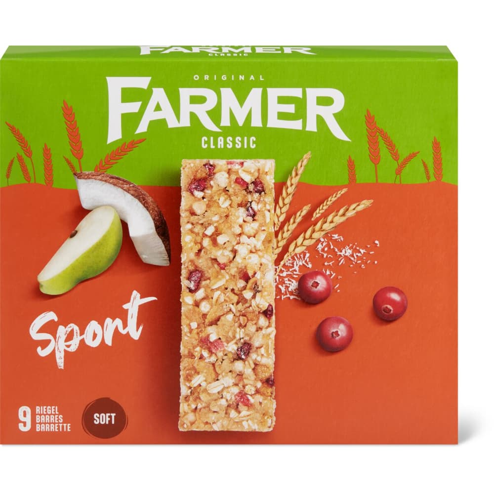 Farmer Classic · Getreideriegel · Sport • Migros